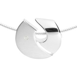 OSTSEE-SCHMUCK Damen Halsreif "OSTSEE-SCHMUCK Halsreif mit Anh&auml;nger Rica", 42cm, Silber 925 (Sterlingsilber), L: 42, silber, Silber 925