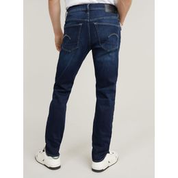 G-Star Raw G-STAR Herren Regular-fit-Jeans "3301 Slim Jeans"dk aged, Gr. 31, Obermaterial: 92% Baumwolle, 7% Elastomultiester, 1% Elasthan, Jeans
