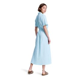 Roxy Damen Sommerkleid "Island Escape Stripe"coconut milk regular stripe, Gr. M, Obermaterial: 80% Baumwolle, 20% Leinen., Kleider