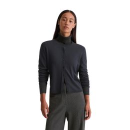 Marc O'Polo MARC O'POLO Damen Cardigan "aus Schurwolle-Viskose-Mix", grau, Gr. XXS, unifarben, Obermaterial: 50% Schurwolle, 33% Viskose, 17% Polyamid,