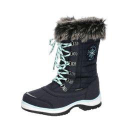 Lico M&auml;dchen Winterboots "Winterboot Lillesand", Gr. 41, blau, Synthetik, Schuhe