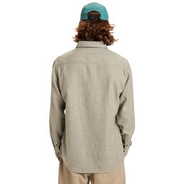 Quiksilver Herren Langarmhemd "Motherfly Heather"braun, Gr. XS, Obermaterial: 100% Walkfrottier;, Hemden