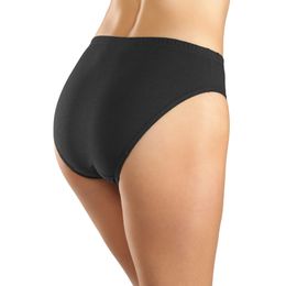 Damen Jazz-Pants Slips, PETITE FLEUR BY LASCANA, Gr. 50, schwarz, Obermaterial: 100% Baumwolle, unifarben, Unterhosen, aus reiner Baumwolle