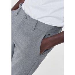 Only & Sons ONLY & SONS Herren Chinos "ONSMARK SLIM GW 0209 PANT NOOS", grau, Gr. 34, unifarben, Web, Obermaterial: 76% Polyester, 20% Viskose, 4% Elasthan, Hosen
