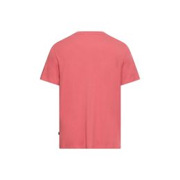 Camel Active Herren T-Shirt, rosa, Gr. S, bedruckt, Jersey, Obermaterial: 100% Baumwolle, Shirts, normale Passform, Kurzarm-Design, bedruckte Optik
