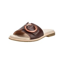 Ara Damen Pantolette "Ara Pantoletten Leder", Gr. 40mocca, Leder, Schuhe