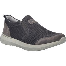 Josef Seibel Herren Sneaker "Cameron 13, asphalt", Gr. 40, grau, Obermaterial: 80% Rindsleder Leather cow. 20% Textilmaterial TEXMAT., Schuhe