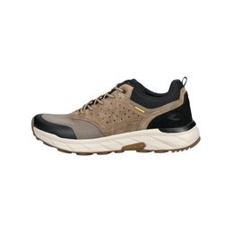 Camel Active Herren Sneaker "Camel Active Sneaker Leder/Textil", Gr. 41, schwarz, Leder, Textil, Schuhe