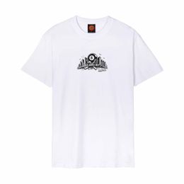 Santa Cruz Herren T-Shirtwei&szlig;, Gr. S, Obermaterial: 100% Baumwolle, Shirts, aus 100% Baumwolle, leichtes Material, f&uuml;r Freizeit