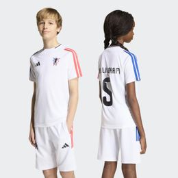 Jungen T-Shirt "JB HOT TEE Y", wei&szlig;, Gr. 176, adidas Performance, Obermaterial: 100% Polyester, Shirts