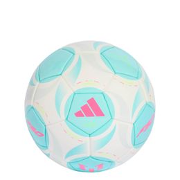 adidas Performance Ball 'Messi' Herren Gr&ouml;&szlig;e 1 aqua / neongr&uuml;n / pink / wei&szlig;