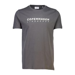 LINDBERGH Herren Kurzarmshirt "T-Shirt (Kurzarm) Relaxed Fit", gr&uuml;n, Gr. S, unifarben, Obermaterial: 100% Baumwolle, Shirts
