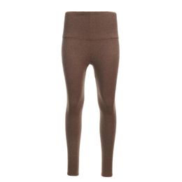 GOBI Cashmere Leggings 'High-Rise Cashmere Knit Tights' Damen Gr&ouml;&szlig;e M rostbraun