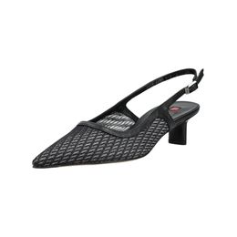 H&ouml;gl H&Ouml;GL Damen Slingpumps "H&ouml;gl Pumps Textil", Gr. 38schwarz, Textil, Schuhe