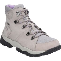 Josef Seibel Damen Stiefelette "Philippa 50, hellgrau-kombi", Gr. 37, grau, Obermaterial: 80% Rindsleder Leather cow. 20% Textilmaterial TEXMAT.,