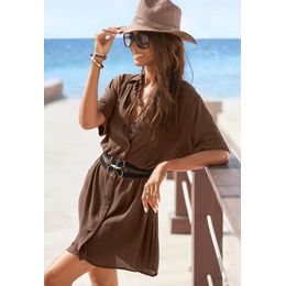 Lascana Damen Tailleng&uuml;rtel "Stretchg&uuml;rtel, Bauchg&uuml;rtel, Schmuckg&uuml;rtel, G&uuml;rtel f&uuml;r Kleid & Overall", schwarz, Gr. 75, unifarben, Lederimitat, G&uuml;rtel,