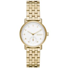 Skagen Uhr Damen Gr&ouml;&szlig;e One Size gold / wei&szlig;