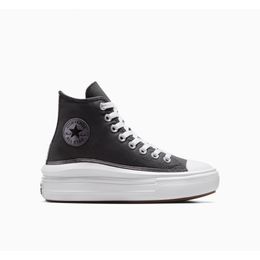 Converse Jungen Sneaker "CHUCK TAYLOR ALL STAR MOVE GLITTER", Gr. 36schwarz matter, schwarz, wei&szlig;, Textil, Schuhe