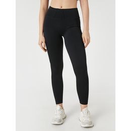 KOTON Leggings Damen Gr&ouml;&szlig;e M schwarz