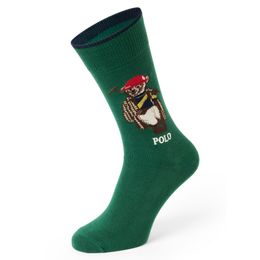 Polo Ralph Lauren Socken Herren Gr&ouml;&szlig;e 41/46 tanne