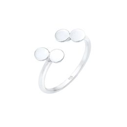 Elli Ring 'Geo' Damen Gr&ouml;&szlig;e 50/60 silber