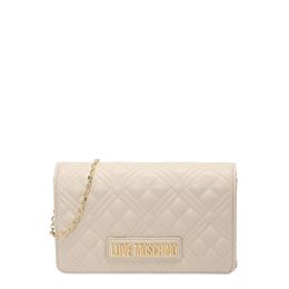 Love Moschino Clutch 'AVORIO' Beige size One Size