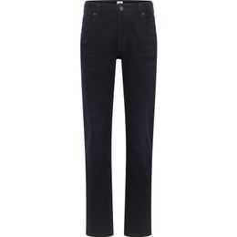 Mustang Herren Straight-Jeans "Style Michigan", schwarz, Gr. 32, Denim/Jeans, Obermaterial: 98% Baumwolle, 2% Elasthan, Jeans