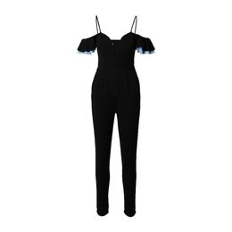 Wal G. Jumpsuit 'SIMAH' Damen Gr&ouml;&szlig;e XS hellblau / schwarz