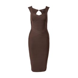 Lipsy Kleid Damen Gr&ouml;&szlig;e 42 dunkelbraun Winterkleid