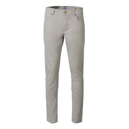 MEYER Herren Chinos "M5 Slim", grau, Gr. 33, unifarben, 97% Baumwolle, 3% Elasthan, Hosen, aus Bio-Baumwolle