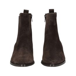 Paul Green Damen Stiefelette "Paul Green Stiefelette Veloursleder", Gr. 35,5, braun, Veloursleder, Schuhe
