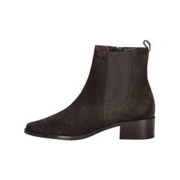 Paul Green Damen Stiefelette "Paul Green Stiefelette Veloursleder", Gr. 37, braun, Veloursleder, Schuhe
