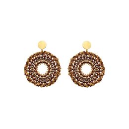 Gaya Earrings female Brown size One Size
