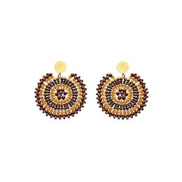 Gaya Earrings female Brown size One Size