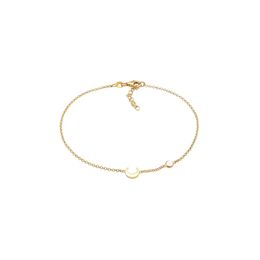 Elli Fu&szlig;schmuck 'Astro' Damen Gr&ouml;&szlig;e 22 gold / wei&szlig;