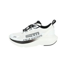 Steve Madden Damen Sneaker "Steve Madden Sneaker Lederimitat/Mesh", Gr. 41wei&szlig;, schwarz, Lederimitat, Textil, Schuhe