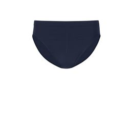 TRIGEMA Herren Slip "TRIGEMA Slip", Gr. L, blau, 90% Polyamid, 10% Elastan, Unterhosen