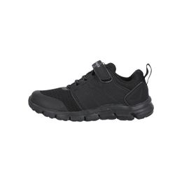 Endurance M&auml;dchen Sneaker "Karang", Gr. 32, schwarz, Kunstfaser, Lederimitat, Schuhe, mit ged&auml;mpfter Sohle