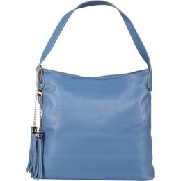 Florence Schultertasche Damen Gr&ouml;&szlig;e One Size blau