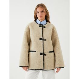 KOTON Jacke Damen Gr&ouml;&szlig;e L beige