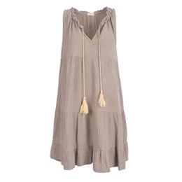 Seasons Of April Summer Dress 'Buki' female Grey size One Size