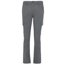 Threadbare. Threadbare lange Cargohose 'Battle Drill' Herren Gr&ouml;&szlig;e 30 grau