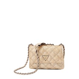 Guess Tasche 'GIULLY II MINI 2 COMP CVRT FLP' Damen Gr&ouml;&szlig;e One Size gold