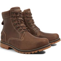 Timberland Herren Schn&uuml;rboots "Rugged WP II 6in PT Bt", Gr. 41,5, braun, Nubukleder, Schuhe, Winterstiefel, Schn&uuml;rstiefel, Winterschuhe, wasserdicht