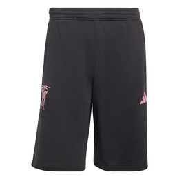 adidas Performance Sportshorts 'Inter Miami CF' Herren Gr&ouml;&szlig;e S ros&eacute; / schwarz