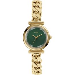 Fossil Analog Watch female Gold size One Size