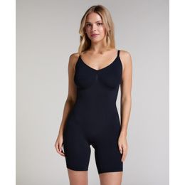 Hunkem&ouml;ller HUNKEM&Ouml;LLER Damen Body "Nahtloser korrigierender Thigh Slimmer"schwarz, Gr. M, 88% Polyamid, 12% Elasthan, Bodys