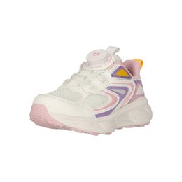 Sneaker ZIGZAG "Sagunto", M&auml;dchen, Gr. 28, wei&szlig;, lila, Kunstfaser, Polyurethane, Schuhe Sneaker, Lichter