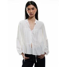 KOTON Bluse Damen Gr&ouml;&szlig;e S/M wei&szlig;