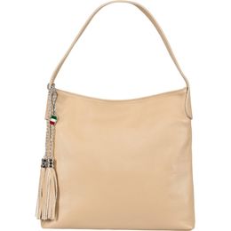 Florence Schultertasche Damen Gr&ouml;&szlig;e One Size beige